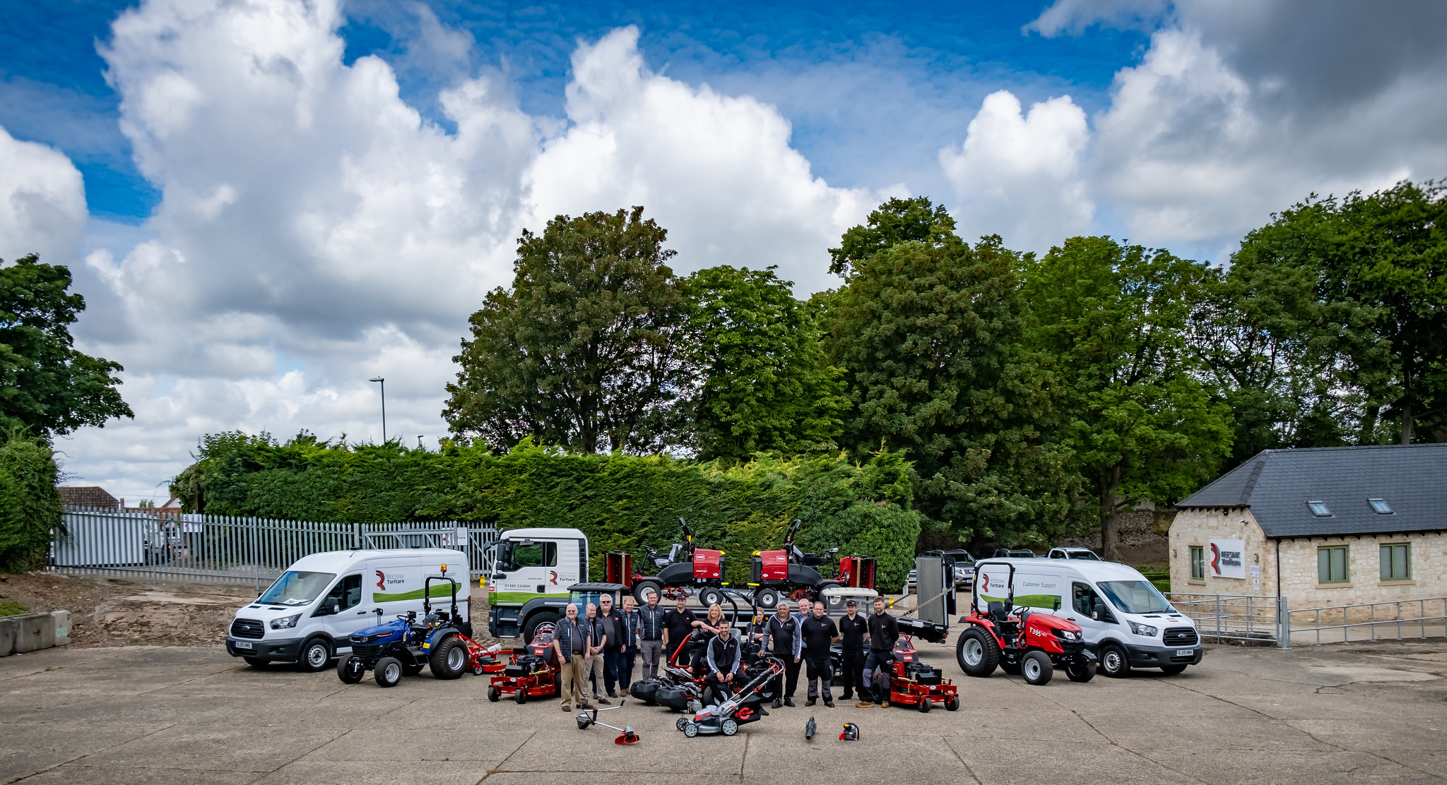 Three of a kind for Reesink | Reesink Turfcare