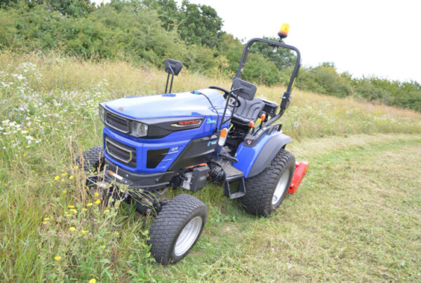 First all-electric compact tractor for UK groundscare sector | Green ...